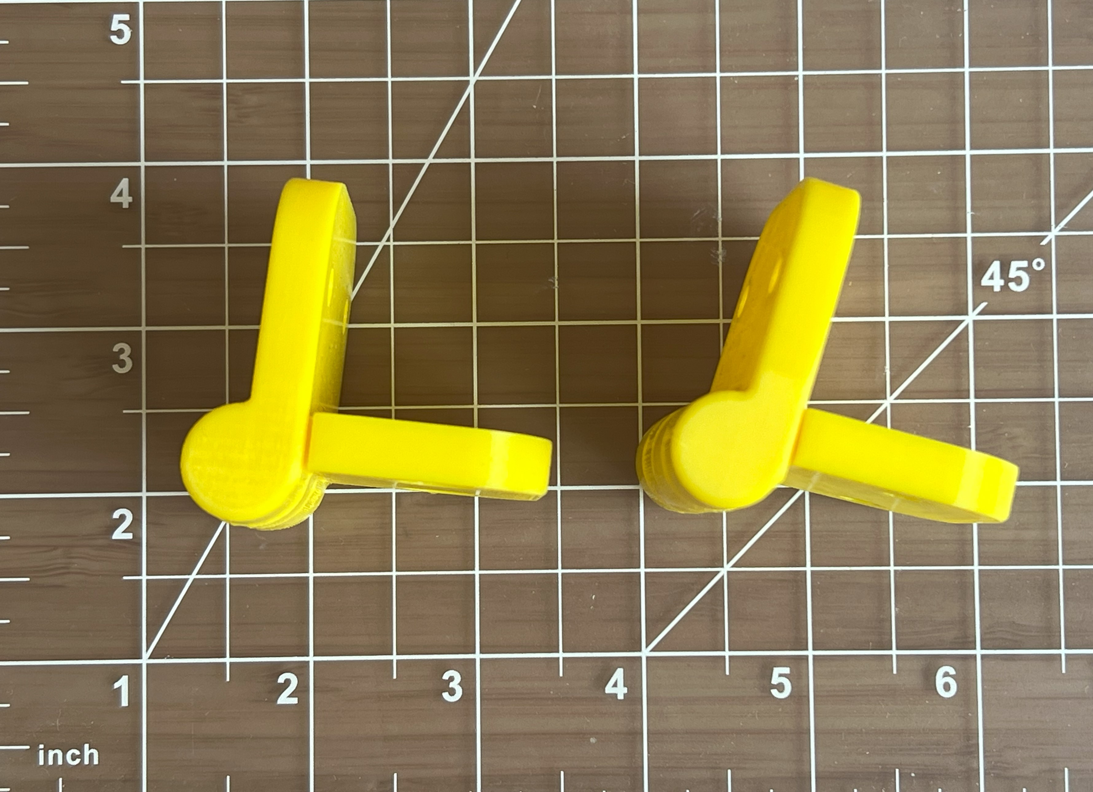 Print-in-Place Large Simple Hinges 2"x1.6" (no supports needed) by ...
