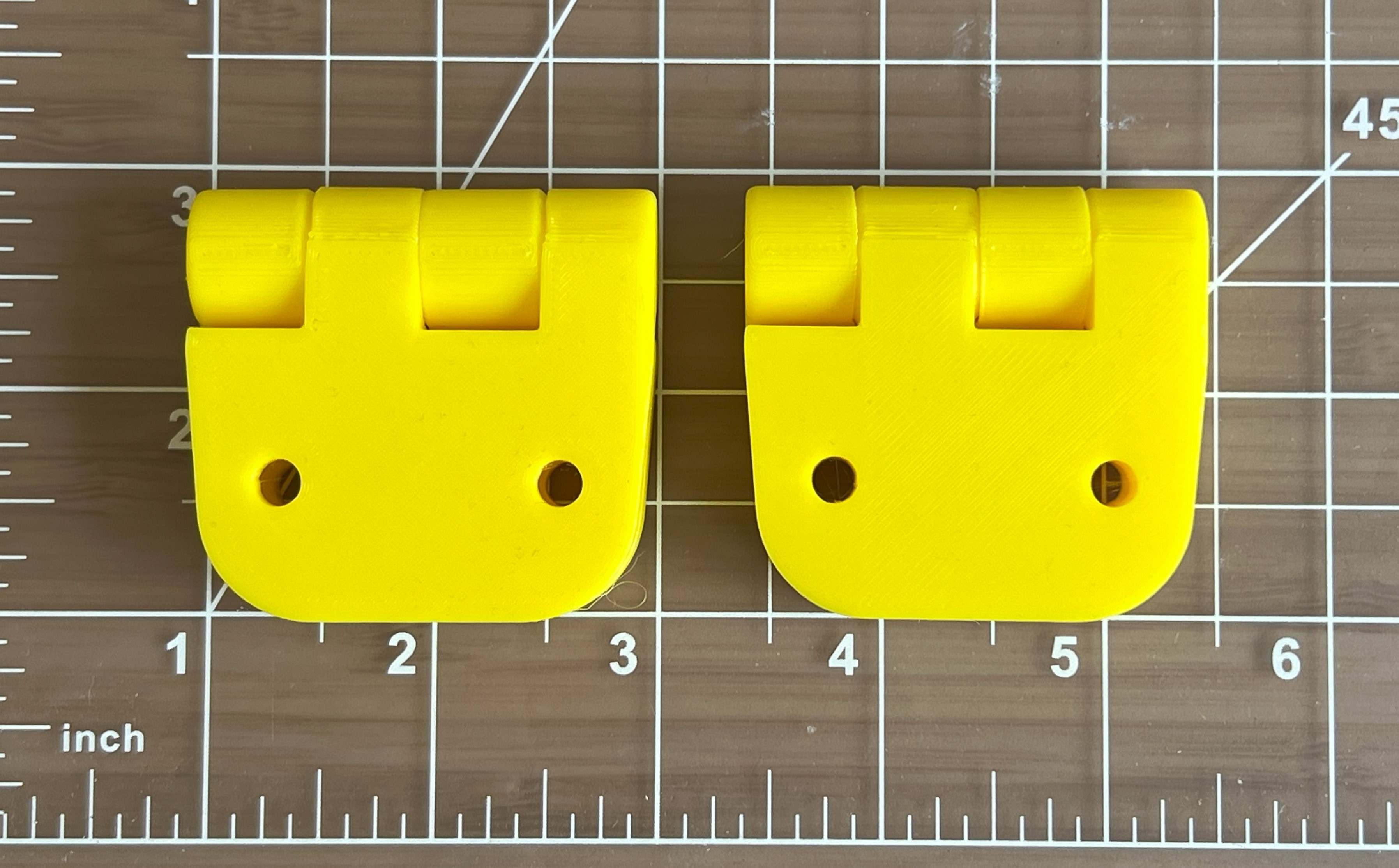 Print-in-Place Large Simple Hinges 2"x1.6" (no supports needed) by ...