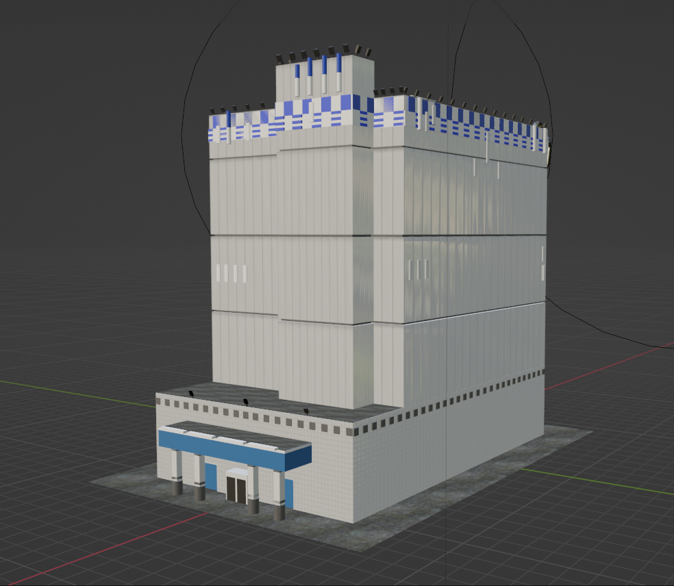 Edificio "Fortress Storage" by Custom Craft | Download free STL model ...
