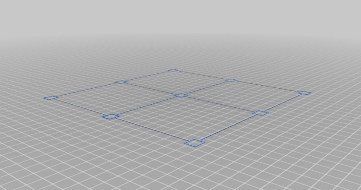 Nine small squares by Meaulnes | Download free STL model | Printables.com