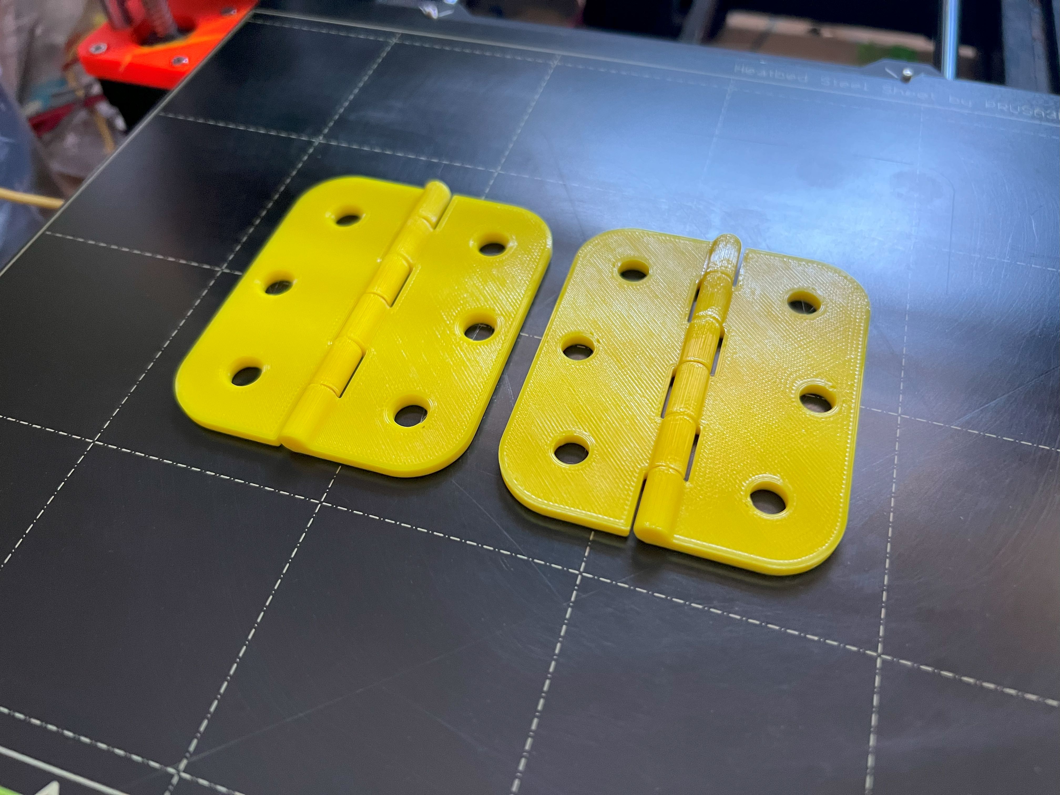 Print-in-Place Large Simple Hinges 3"x1.25" (no supports needed) by ...