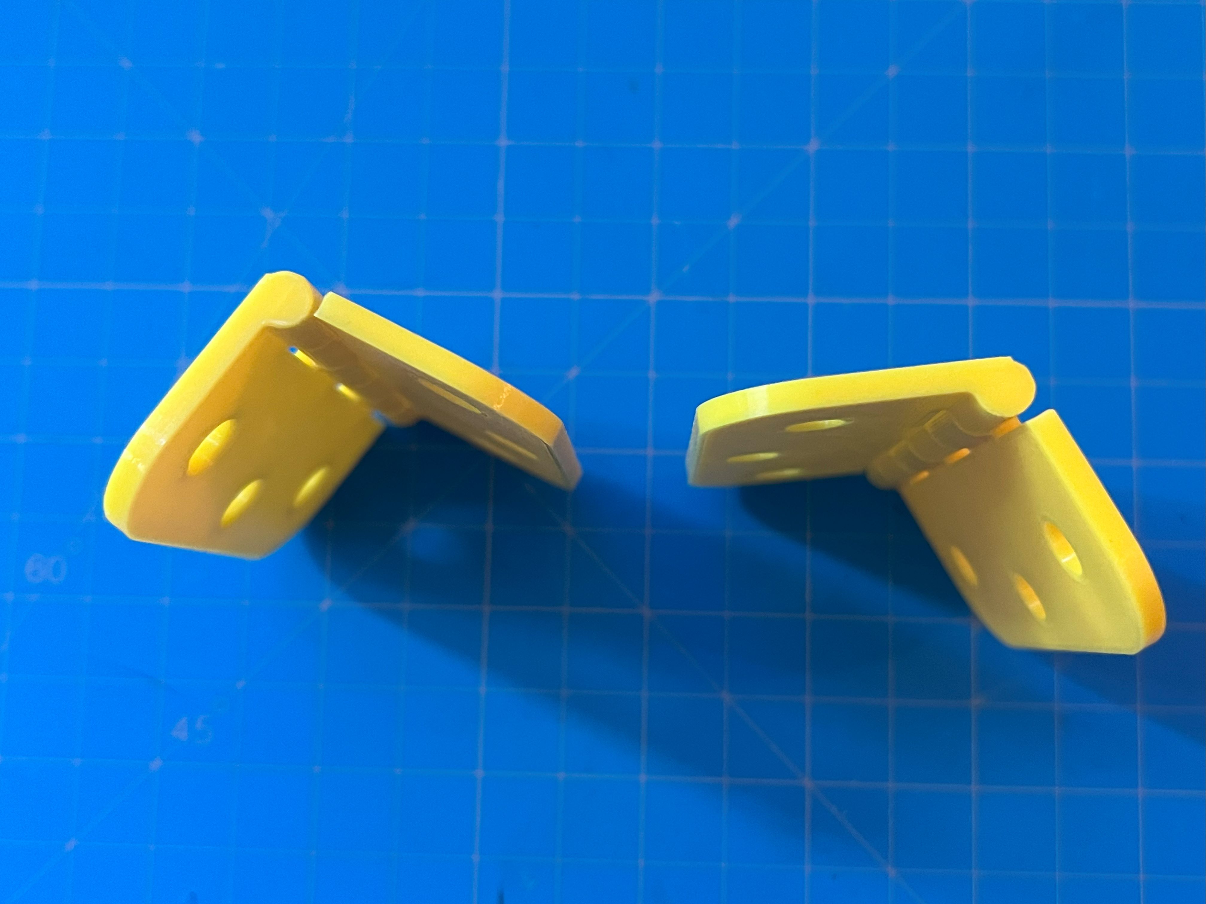 Print-in-Place Large Simple Hinges 3"x1.25" (no supports needed) by ...