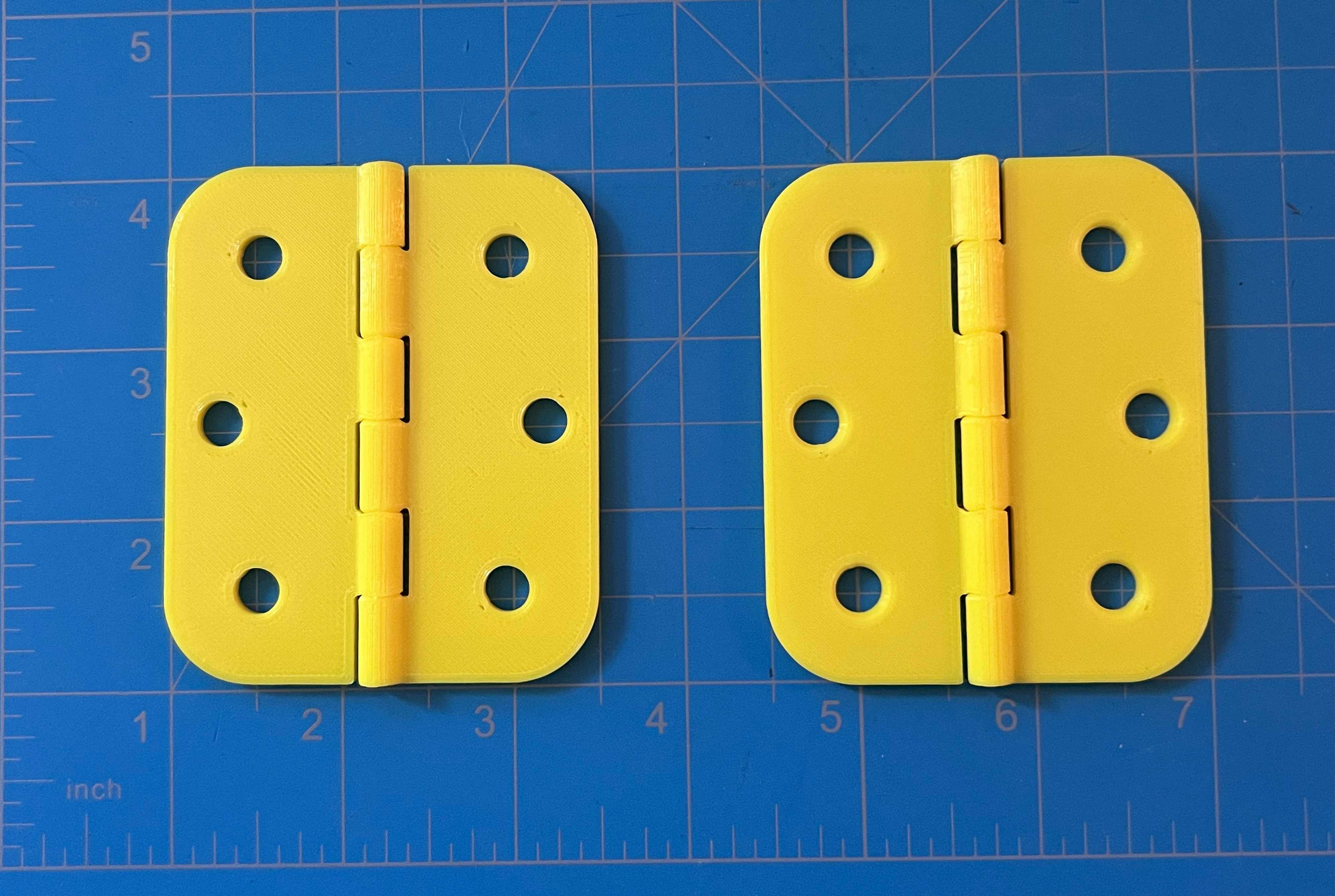 Print-in-Place Large Simple Hinges 3"x1.25" (no supports needed) by ...