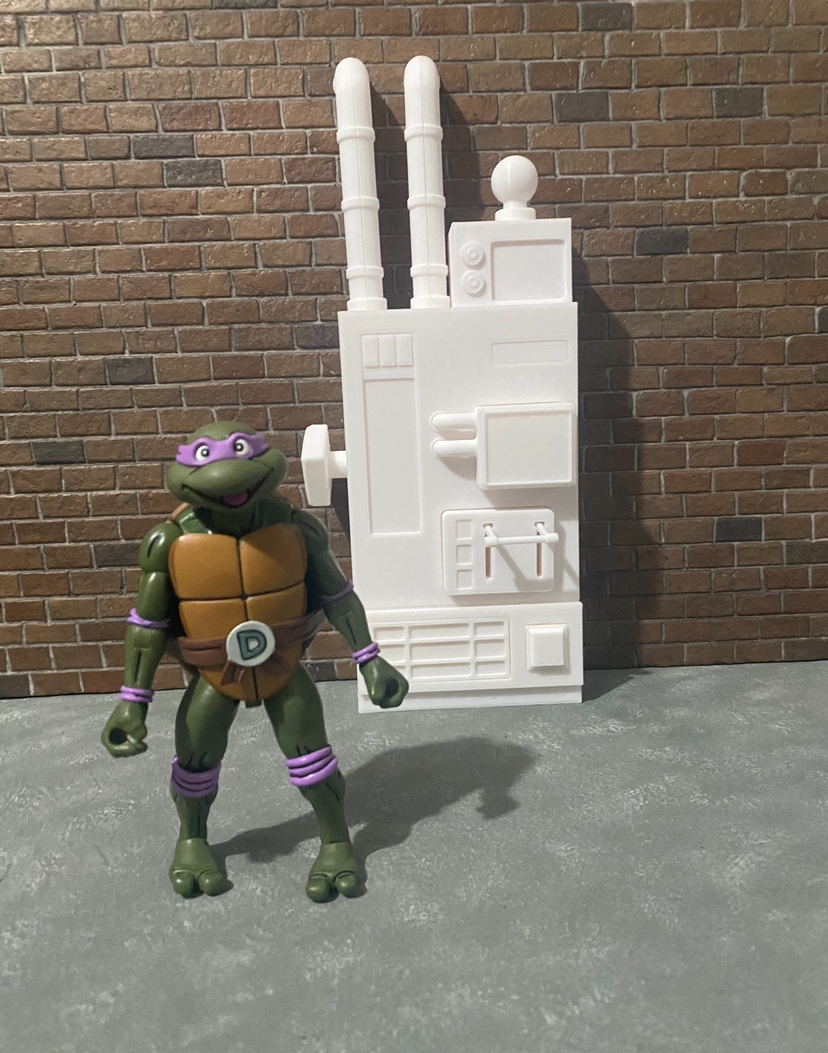 Donatello Lab Machine 1:12 prop by Chosen 1 Customs | Download free STL ...