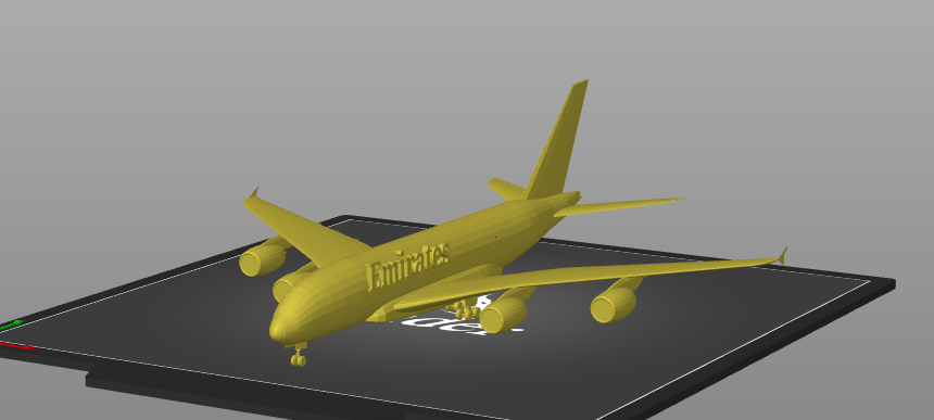 Airbus a380-800 von Adam Kulhánek | Kostenloses STL-Modell ...