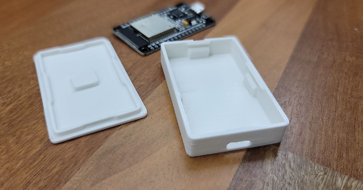 Esp32 Box With Snap On Lid 3 Versions By Geokscott Download Free