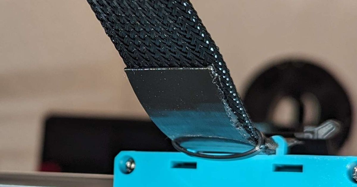 Sovol SV06 Plus Print Head Cable Support (Extruder Side) by Colin McKay ...