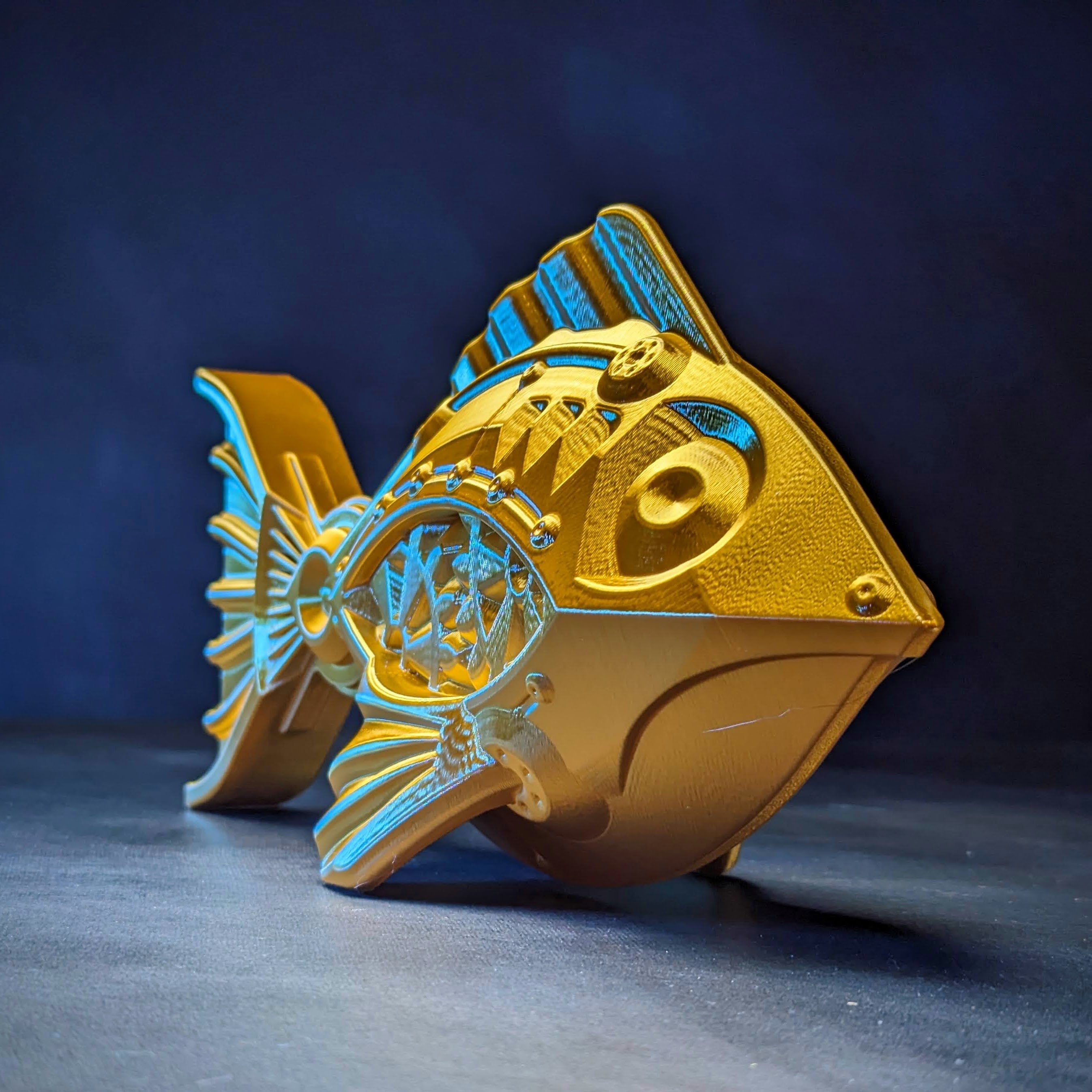 Steampunk Aquatic Denizen - Vase Mode! by Clockspring | Printables Store