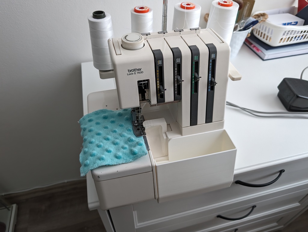 Brother Overlock 760D Container by Pavel | Download free STL model ...