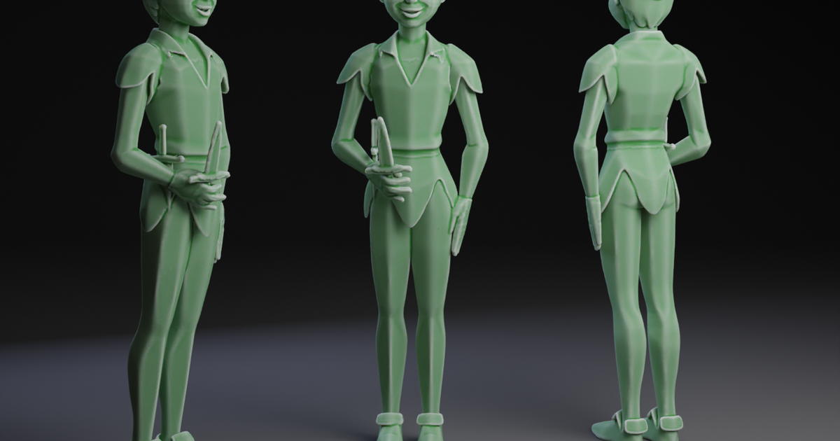 Peter Pan by Peter Farell | Download free STL model | Printables.com