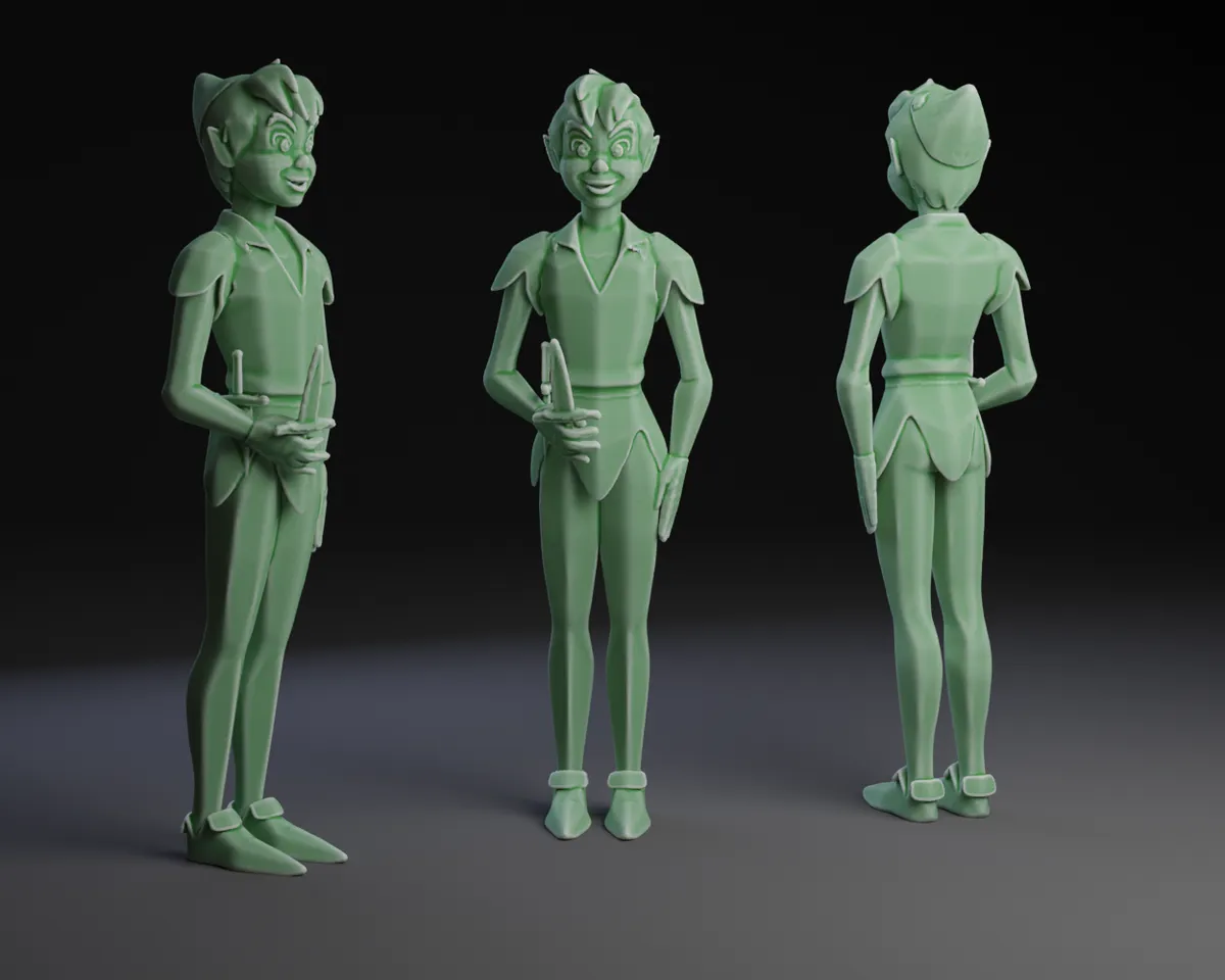 Peter Pan by Peter Farell | Download free STL model | Printables.com