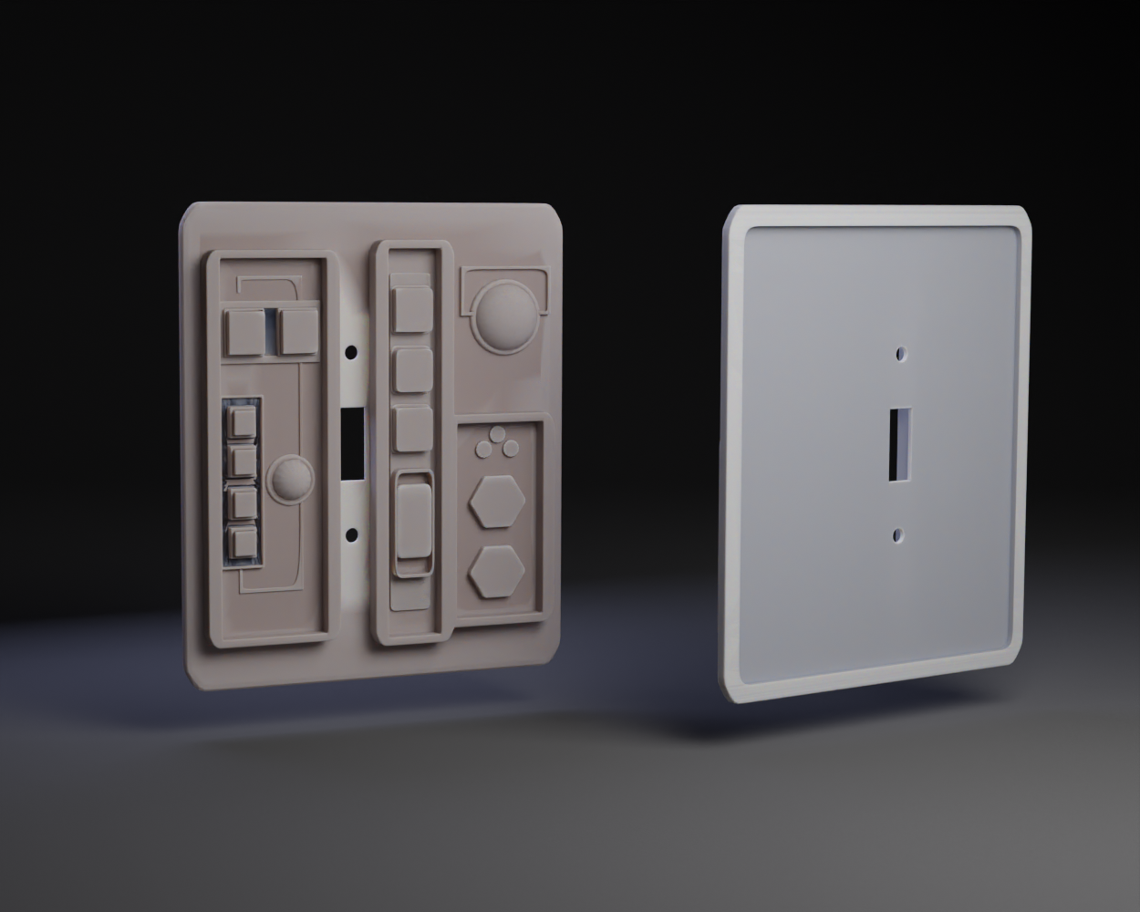 Star Wars Data Panel and Light Switch Plate by Peter Farell | Download ...
