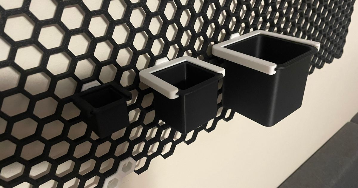 HSW detachable Buckets/Boxes (square) by Leon Kabel | Download free STL ...