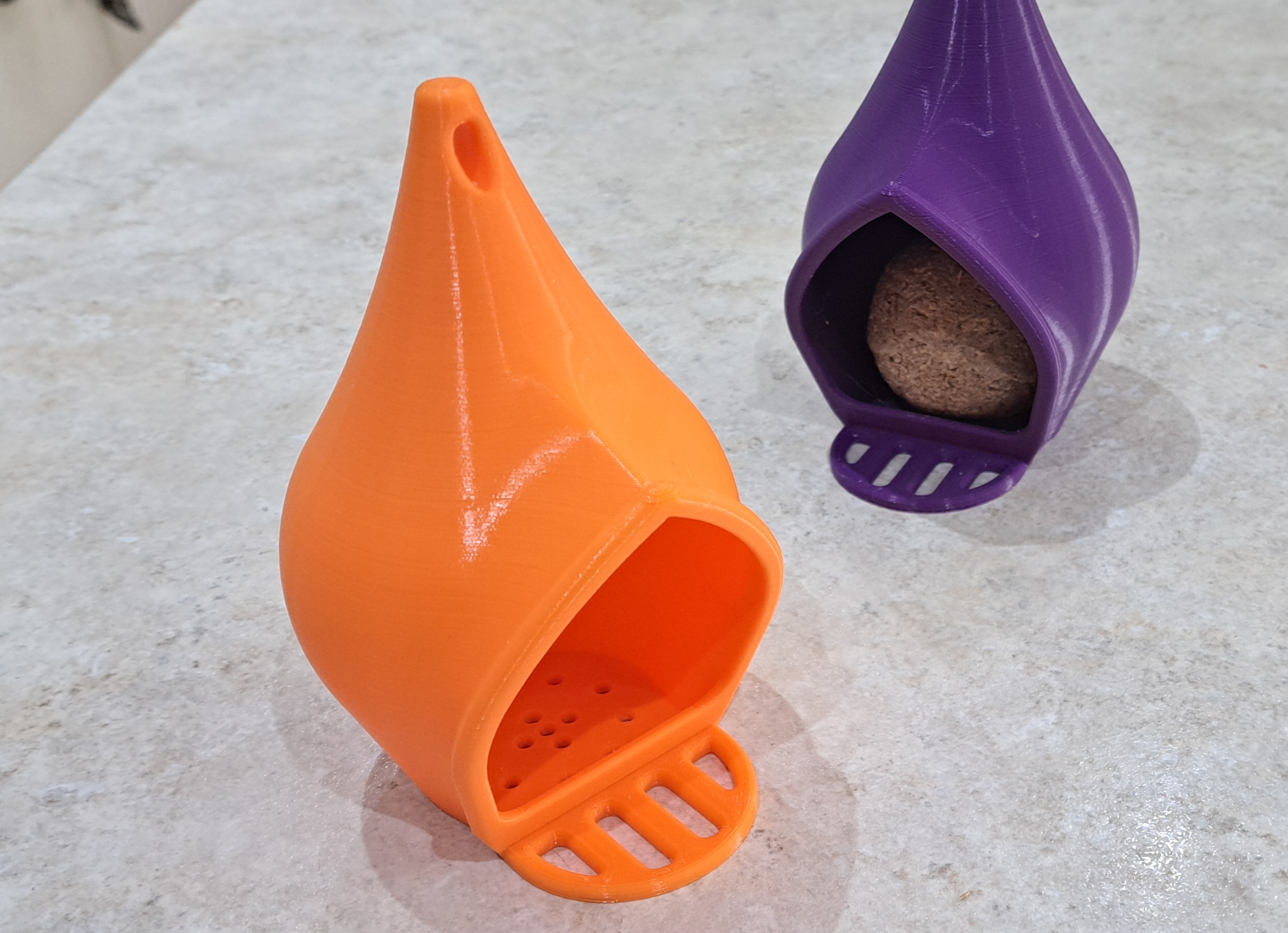 Fat Ball Bird Feeder by SD-3D | Download free STL model | Printables.com