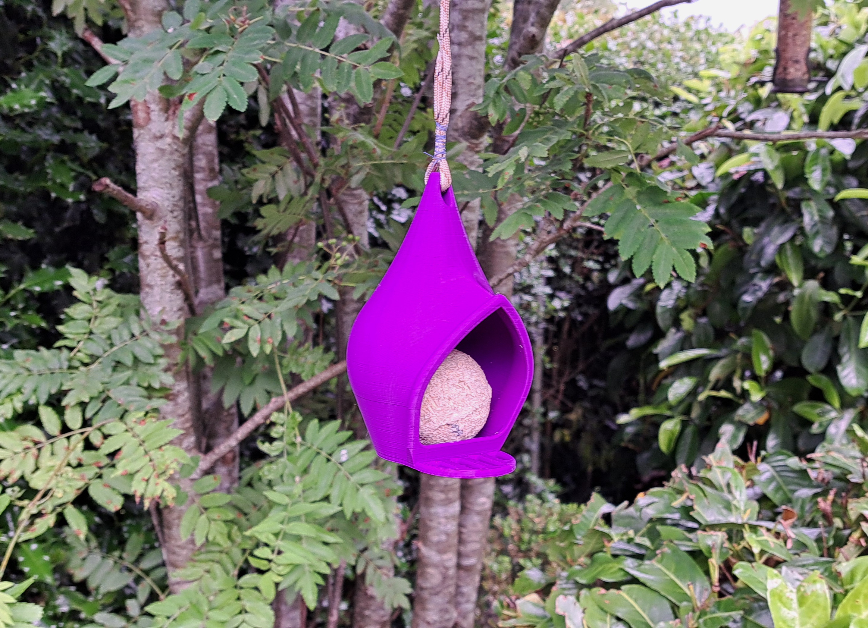 Fat Ball Bird Feeder by SD-3D | Download free STL model | Printables.com