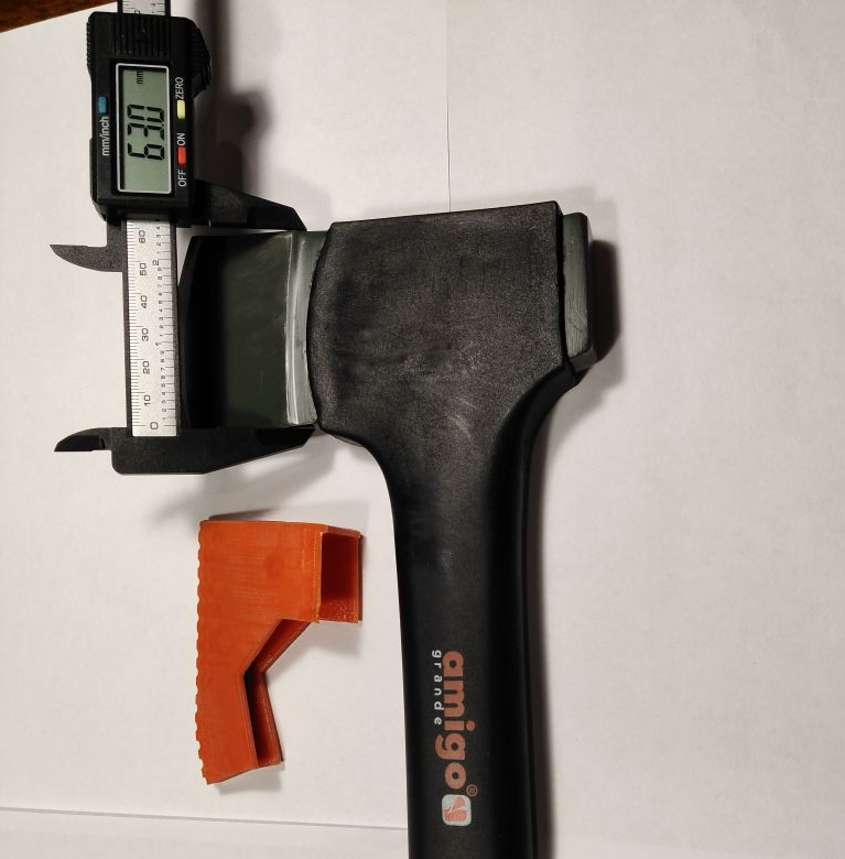 magnetic axe scabbard by Volшeбniк | Download free STL model ...