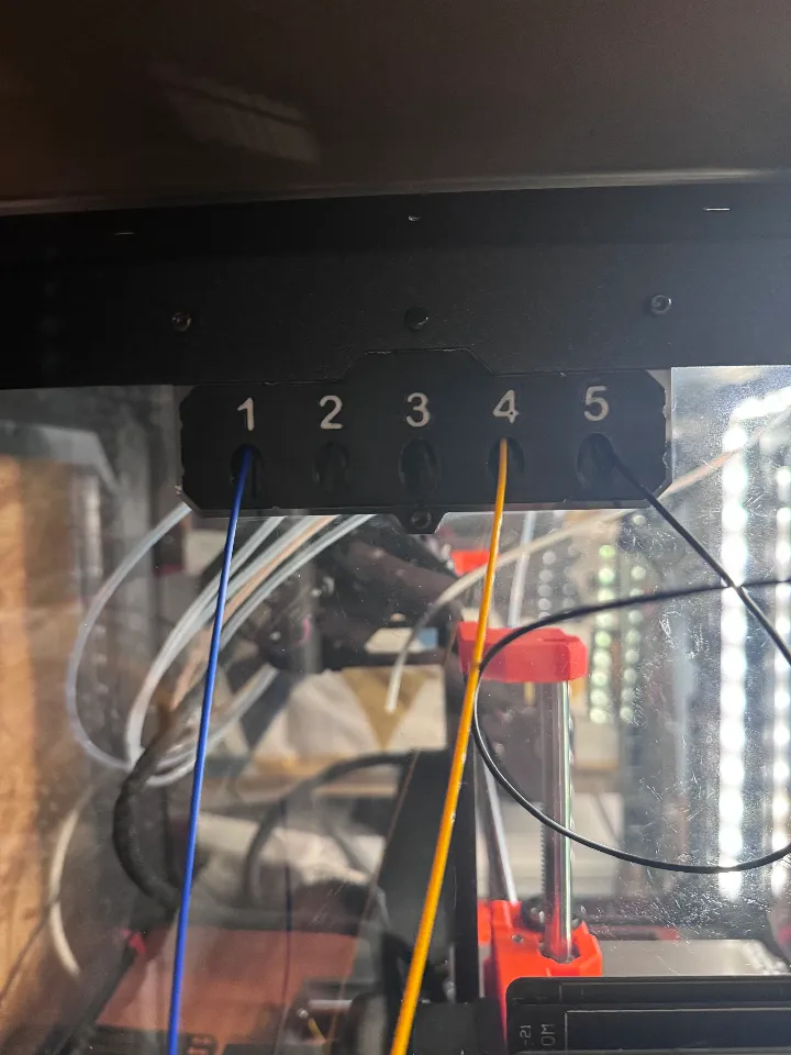 Original Enclosure MMU Filament Guide by Smutje | Download free STL ...