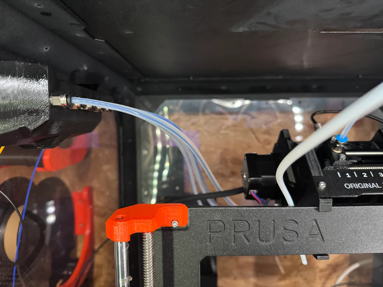 Original Enclosure MMU Filament Guide by Smutje | Download free STL ...