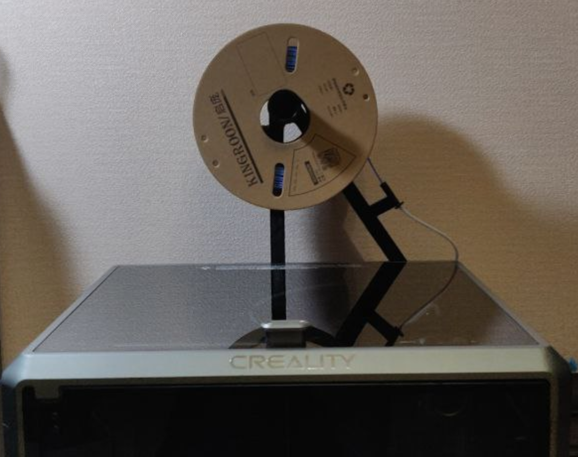 Creality K1 Max Top Spool Holder (two types of spool holder) by Jager ...