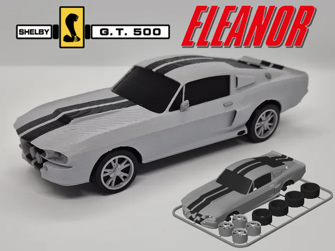 Ford Shelby Mustang GT500 'Eleanor' Kit Card (known from 'gone in 60 ...