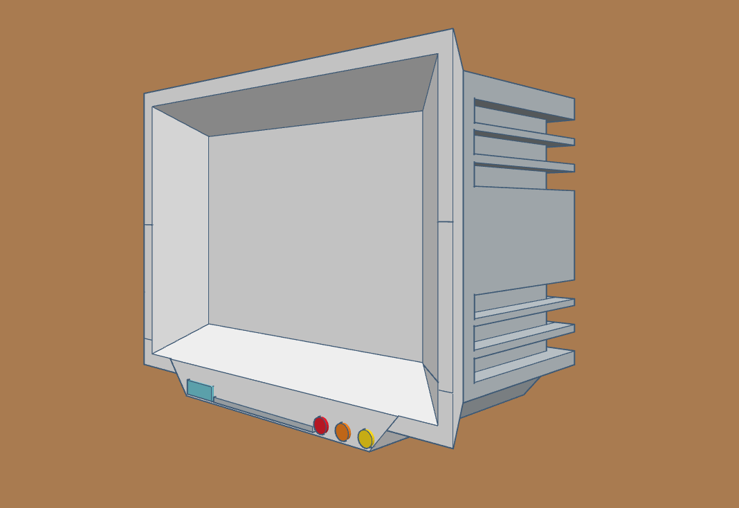 Retro Computer by Nerfer 177 | Download free STL model | Printables.com