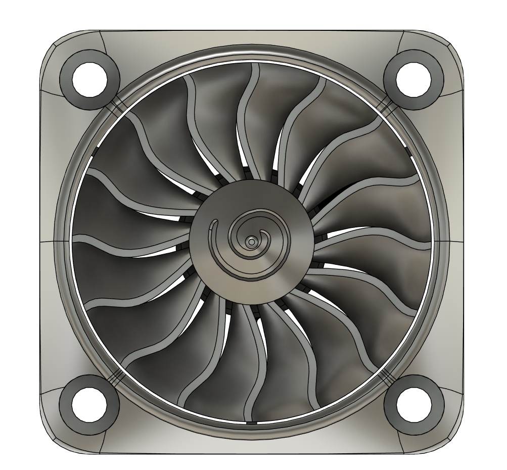 Two stage-ish Jet engine MK4 hotend intake by S-mark_n | Download free ...