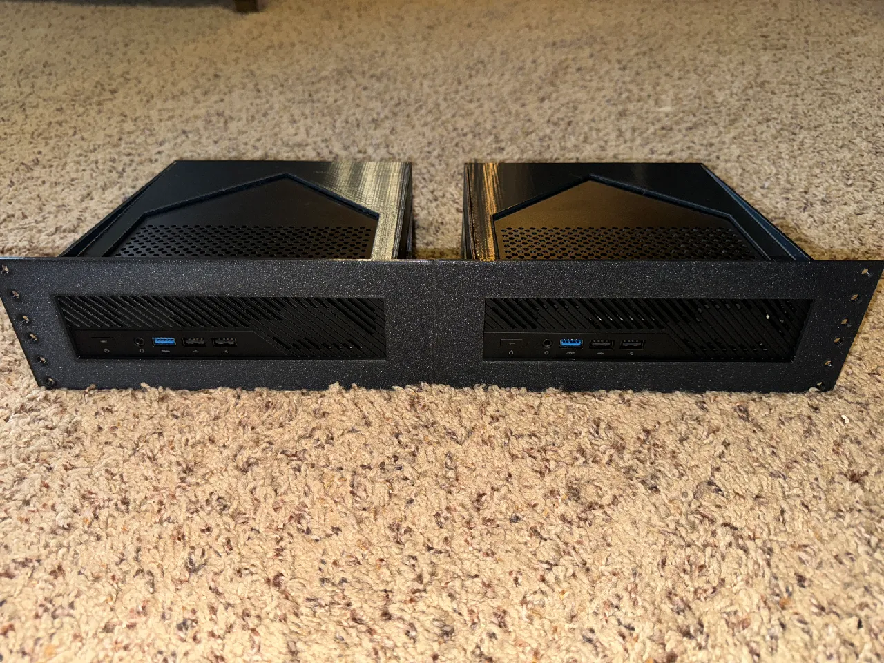 Minisforum MS-01 Dual Rack Mount 2U by SightlessAce | Download free STL ...
