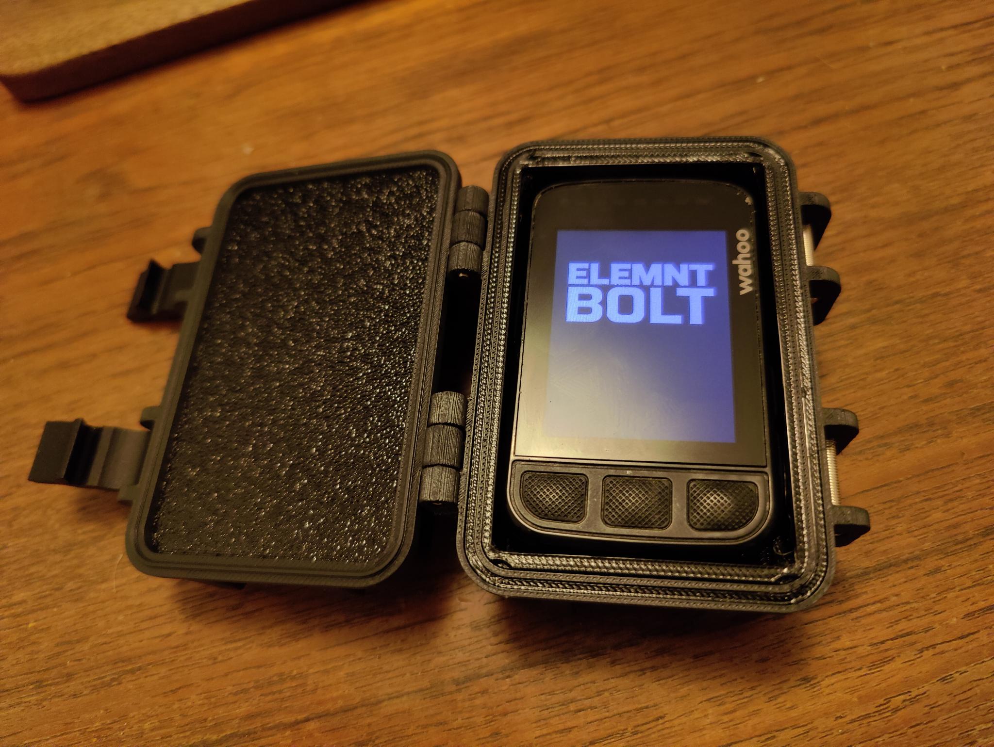 Wahoo Elemnt Bolt V2 rugged box for travel by jowlo | Download free STL ...