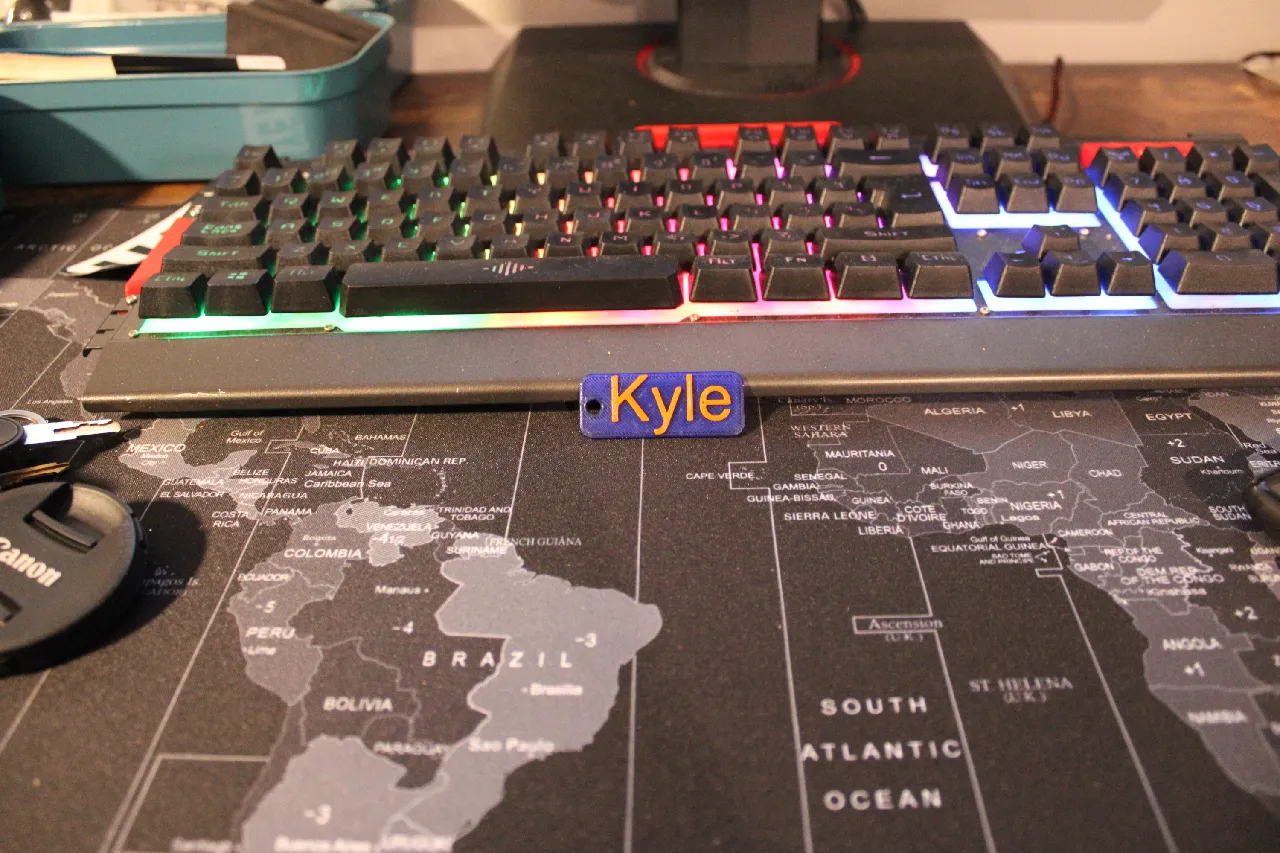 Kyle Name Tag by Kgotts | Download free STL model | Printables.com