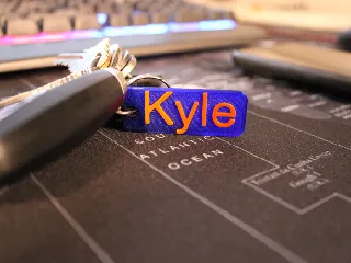 Kyle Name Tag by Kgotts | Download free STL model | Printables.com