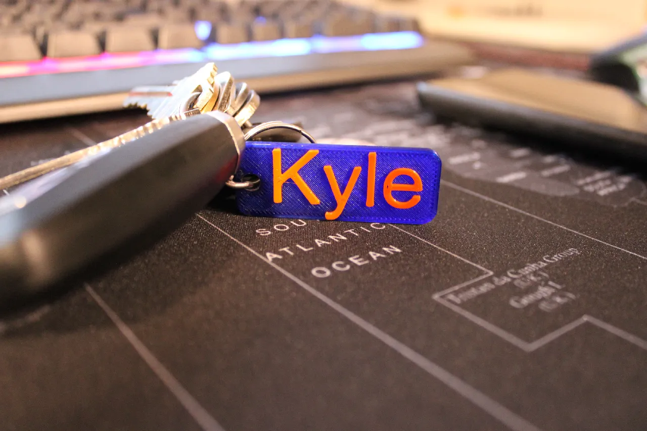 Kyle Name Tag by Kgotts | Download free STL model | Printables.com