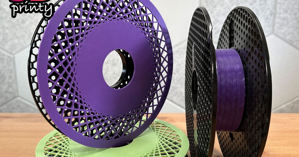 Filament Guide - Recycle Prusament Spools by 3D Printy | Download free ...