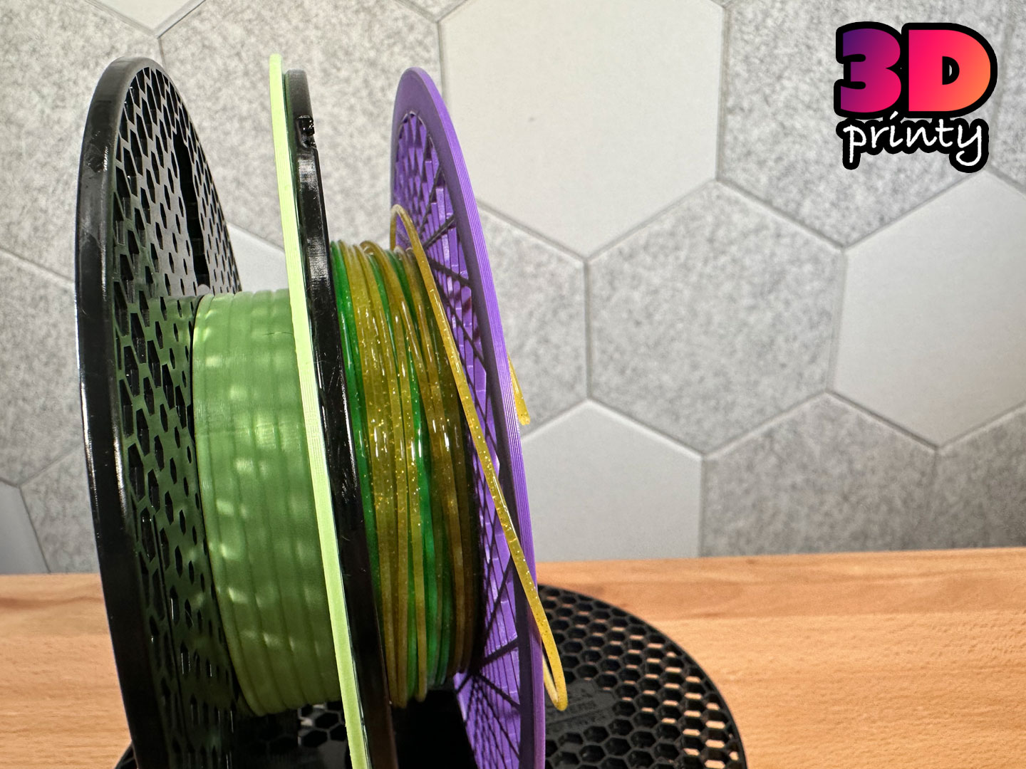 Filament Guide - Recycle Prusament Spools by 3D Printy | Download free ...