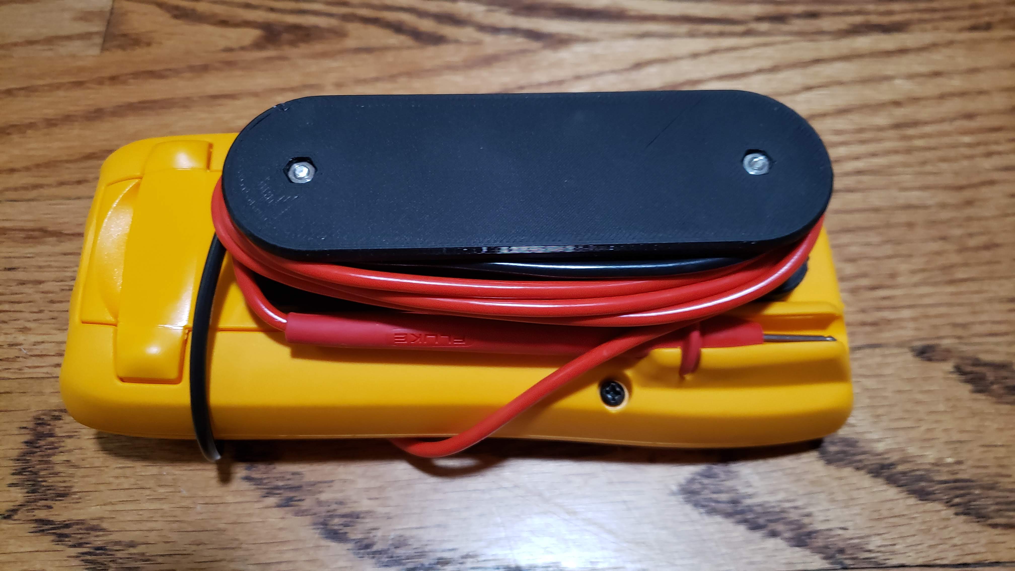 Fluke 77 probe wire wrap by Cheese | Download free STL model ...