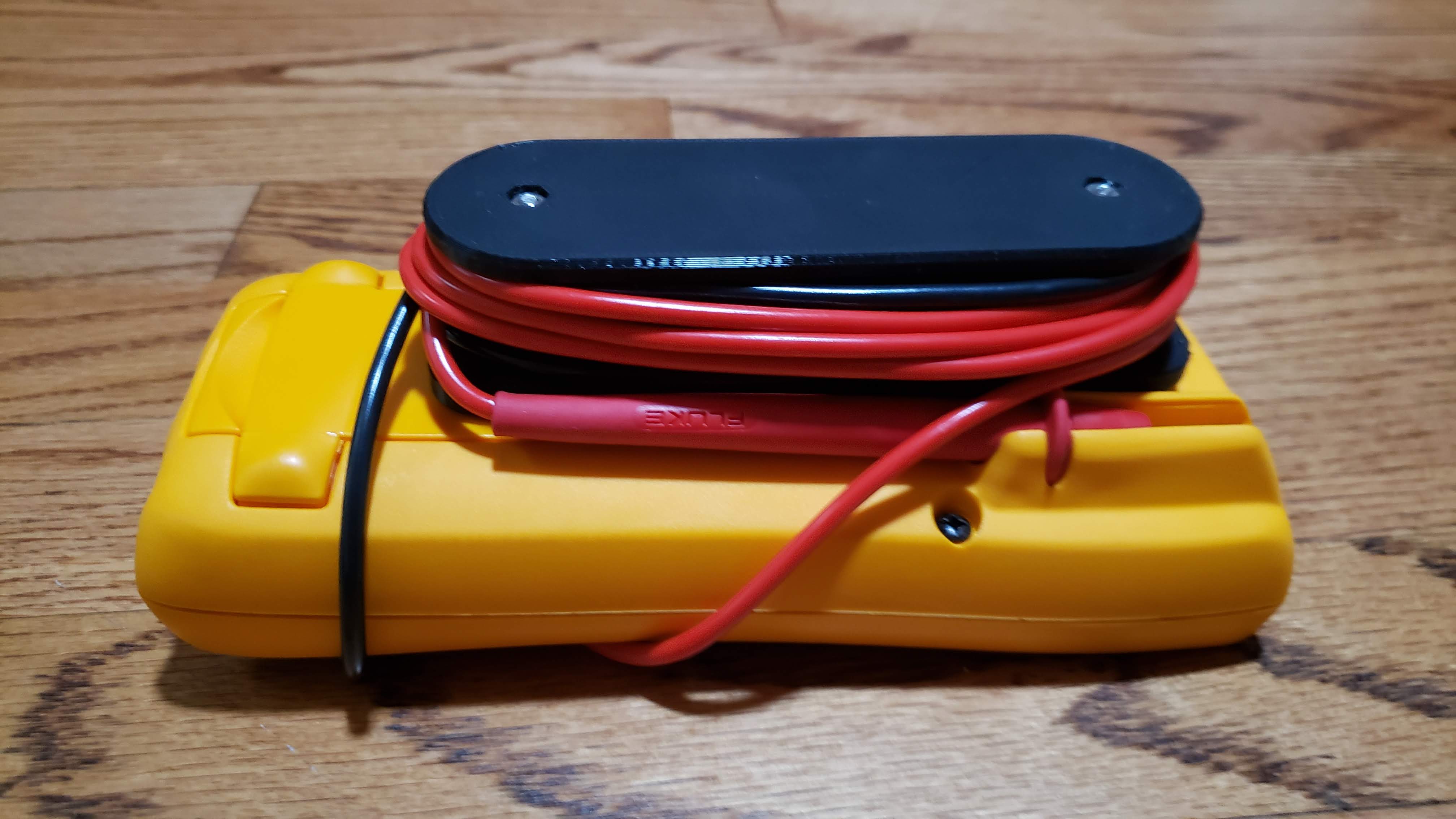 Fluke 77 probe wire wrap by Cheese | Download free STL model ...