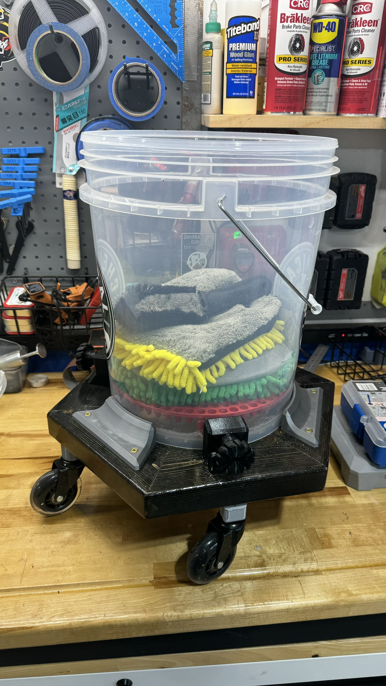 Bucket caddy by Dot Dot Dash | Download free STL model | Printables.com