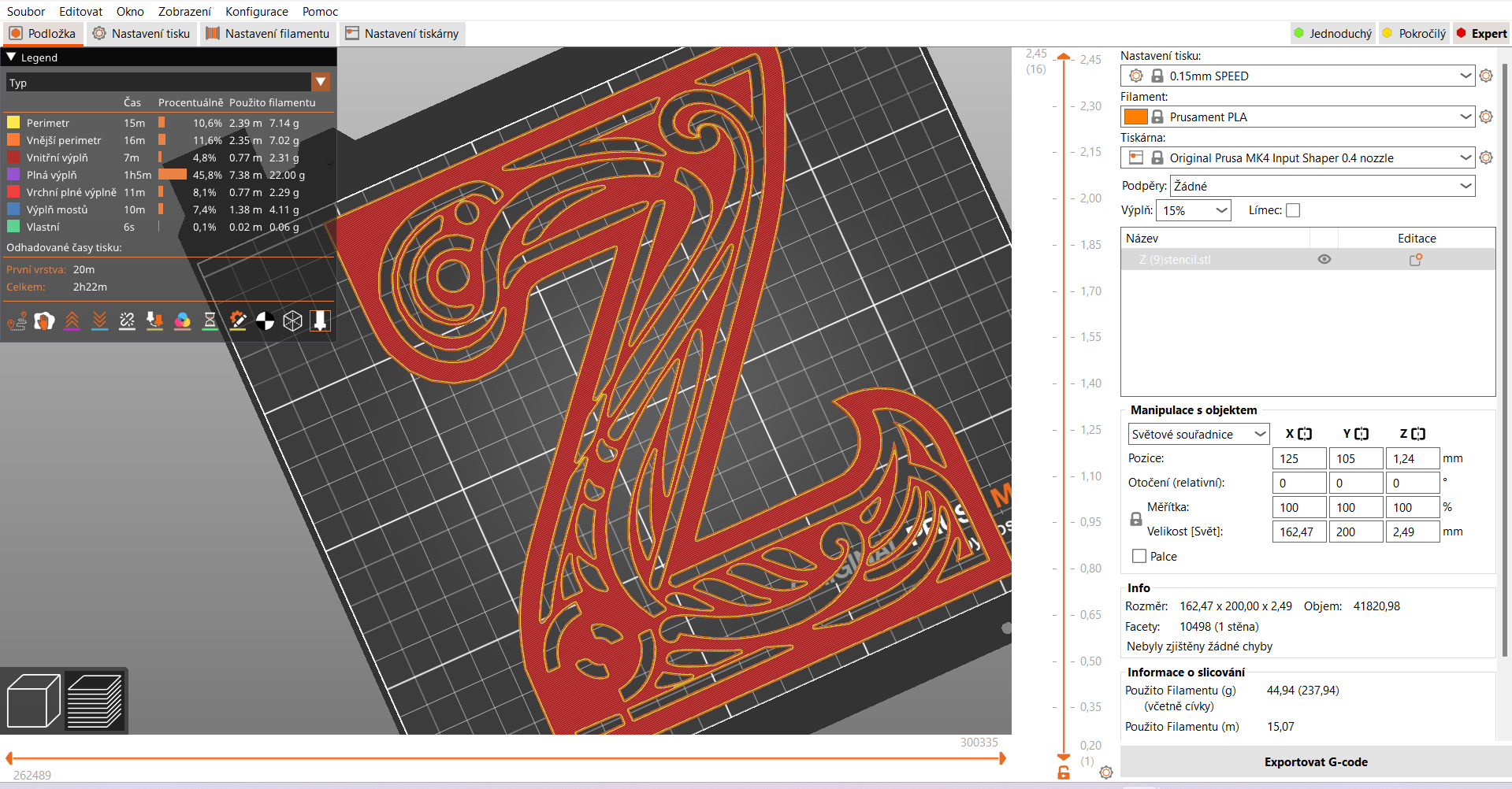 Stencil: letter Z (version3) by Nina Máčová | Download free STL model ...