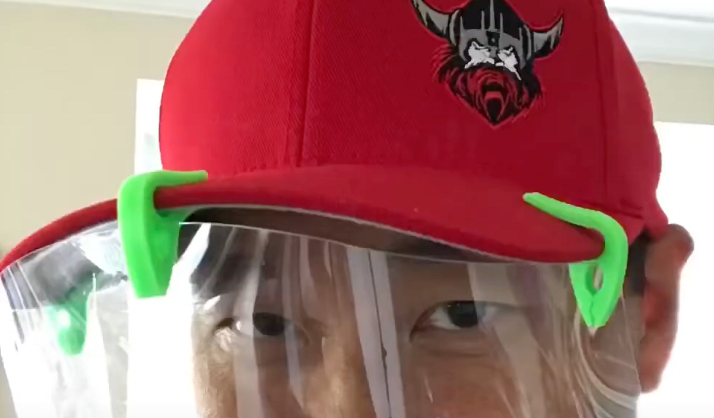 Face Shield Clip by 3Delview | Download free STL model | Printables.com