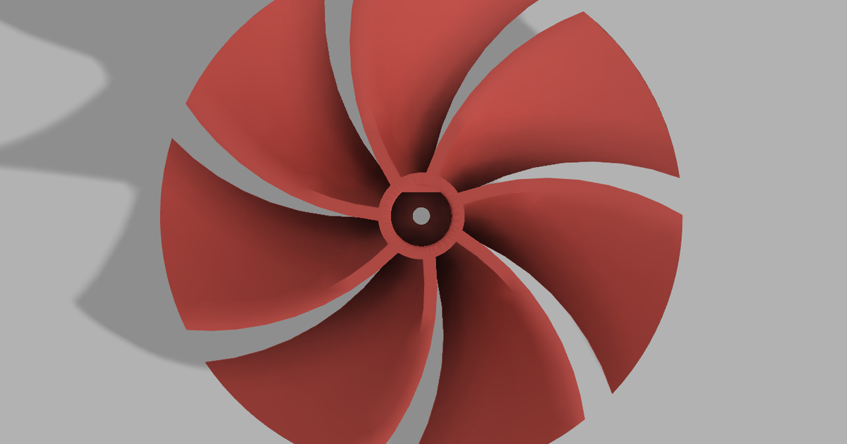 130mm electric motor cooling fan by Mateusz Markowski | Download free ...
