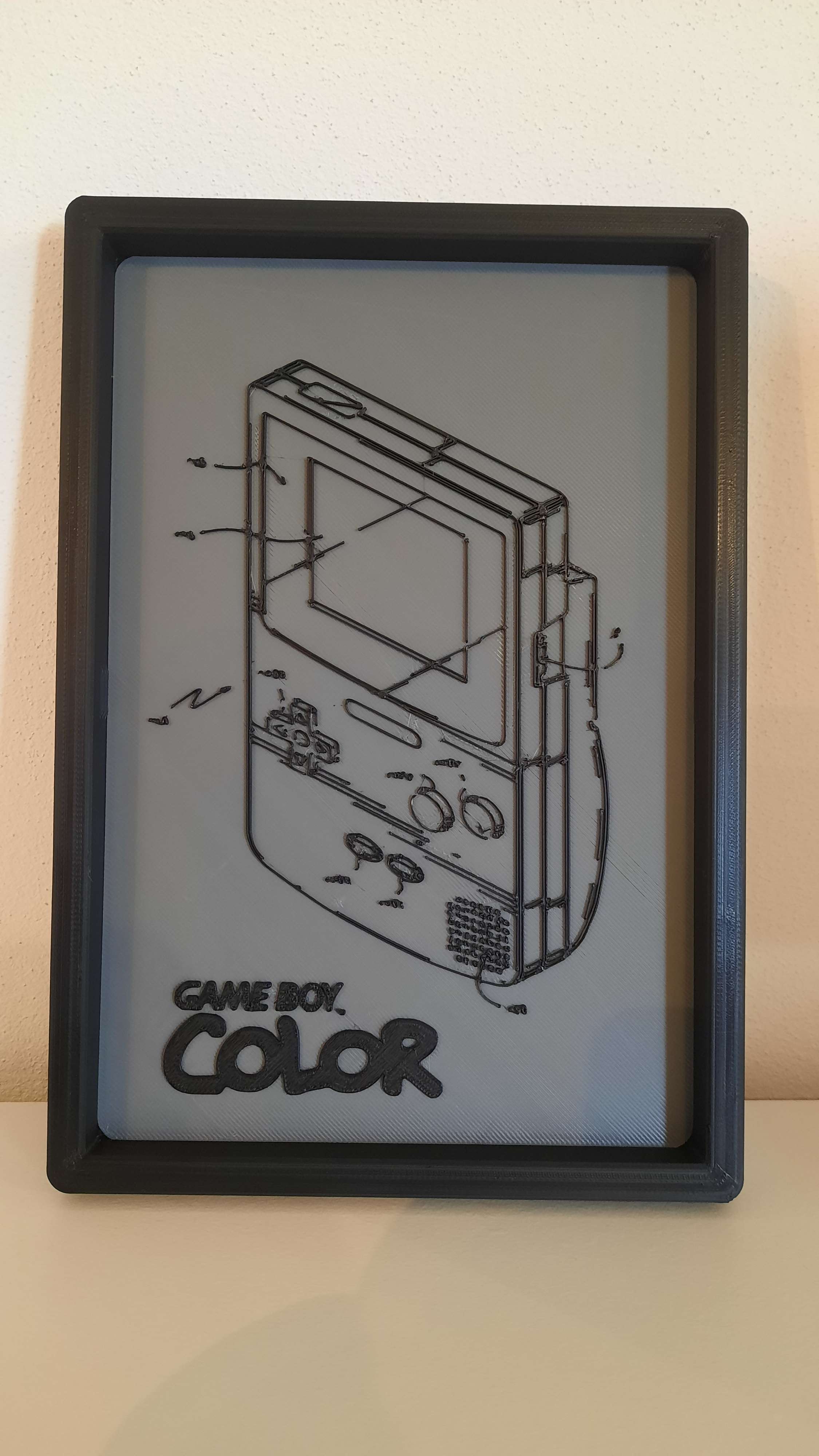 Game Boy Color Patent Art by Celais | Download free STL model ...