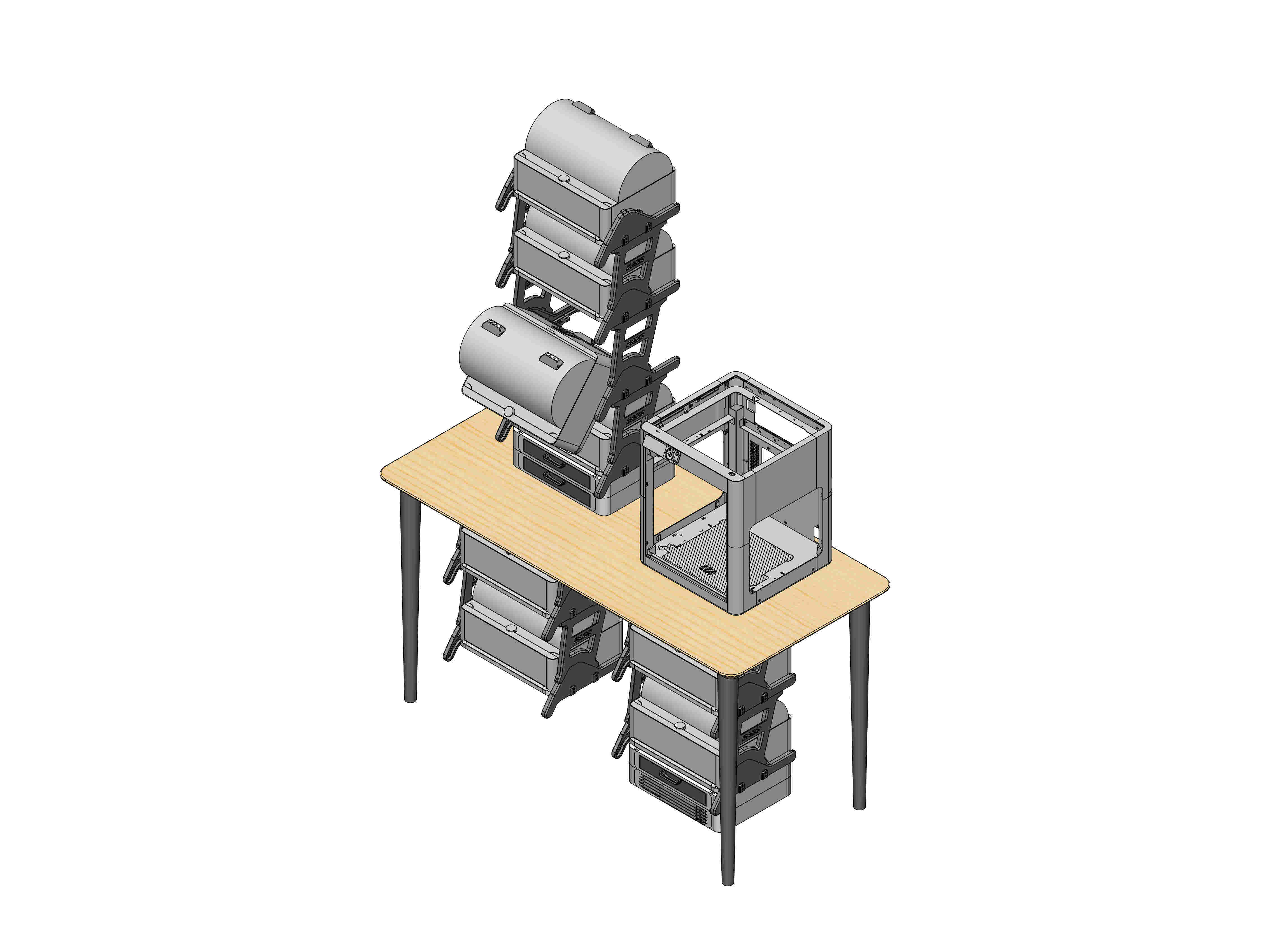 [BaBo duo] AMS drawer stacker by Willi | Printables Store