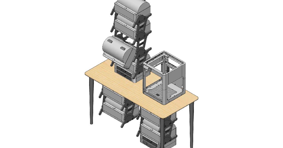 [BaBo duo] AMS drawer stacker by Willi | Printables Store