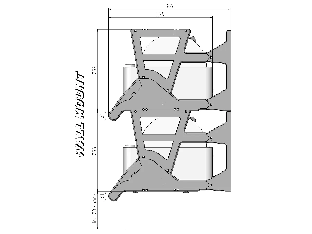 [BaBo duo] AMS drawer stacker by Willi | Download free STL model ...