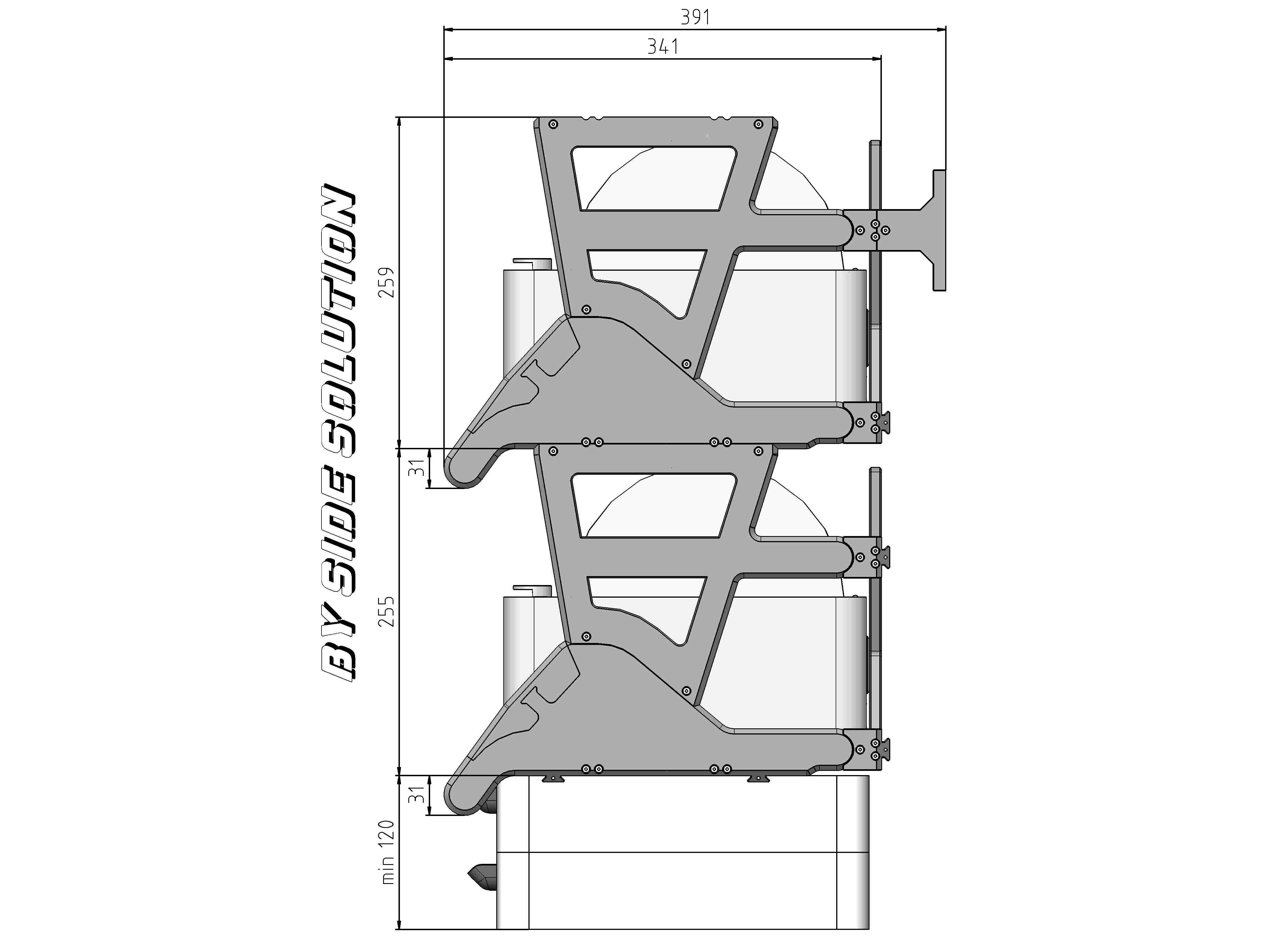 [BaBo duo] AMS drawer stacker by Willi | Printables Store