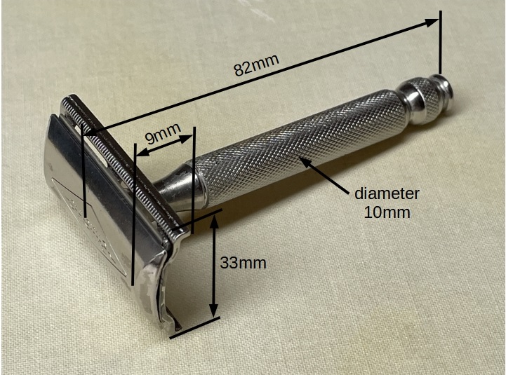 Transport case for classic safety razor by Alex Huysegoms | Download ...
