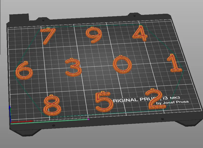 Number Earrings by Kate Leipold | Download free STL model | Printables.com