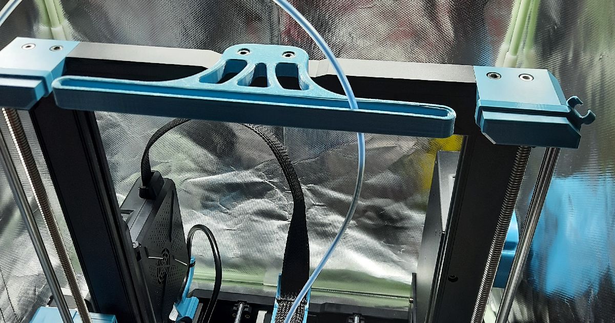 Sovol SV06 PTFE tube cage for Reverse Bowden by Dirk_P | Download free ...