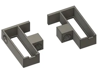 DELL WD19 / WD22 / K20A Docking station desk edge mount by Mearcat ...