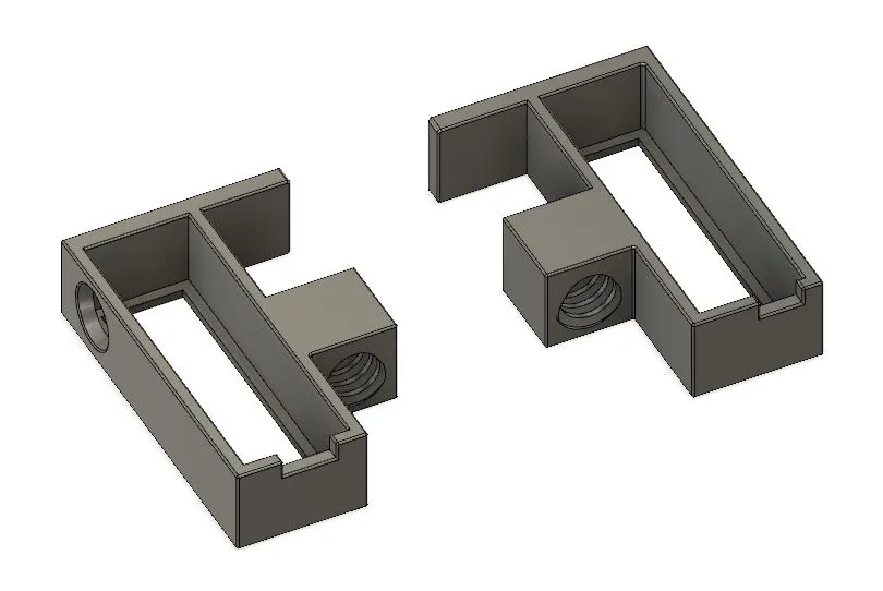 DELL WD19 / WD22 / K20A Docking station desk edge mount by Mearcat ...