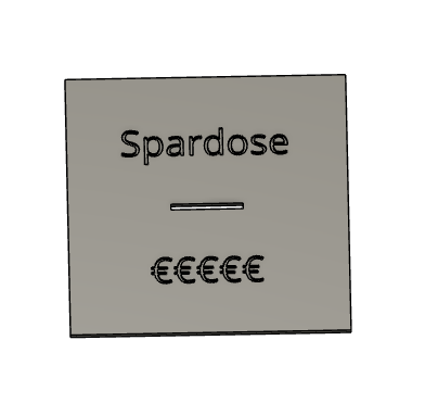 Spardose por Jonas5656 | Descargar modelo STL gratuito | Printables.com